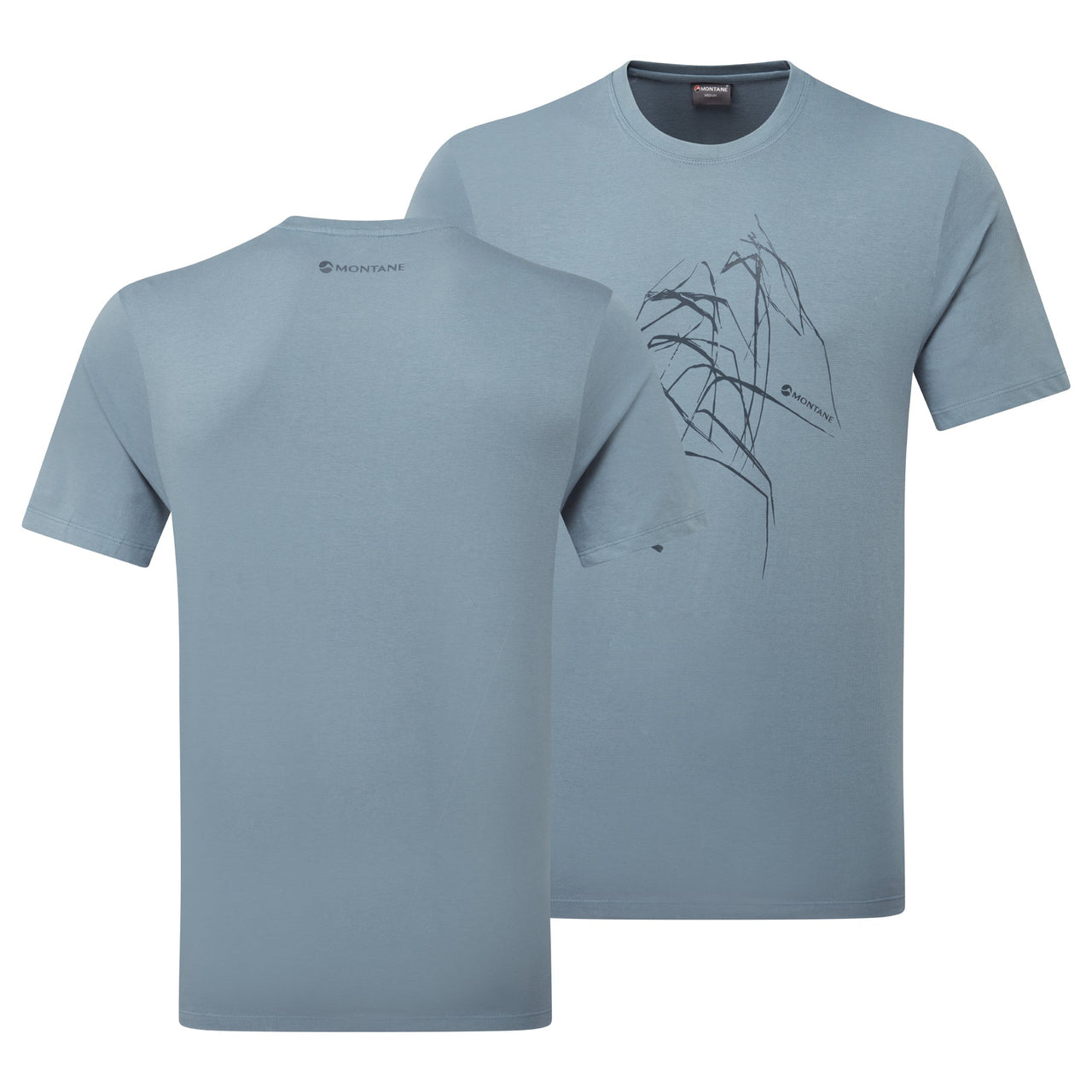 Montane Men's Abstract Mountain T-Shirt – Montane - UK