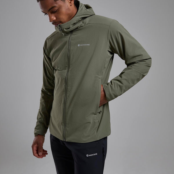 Montane Men's Khamsin Hooded Softshell Jacket – Montane - UK